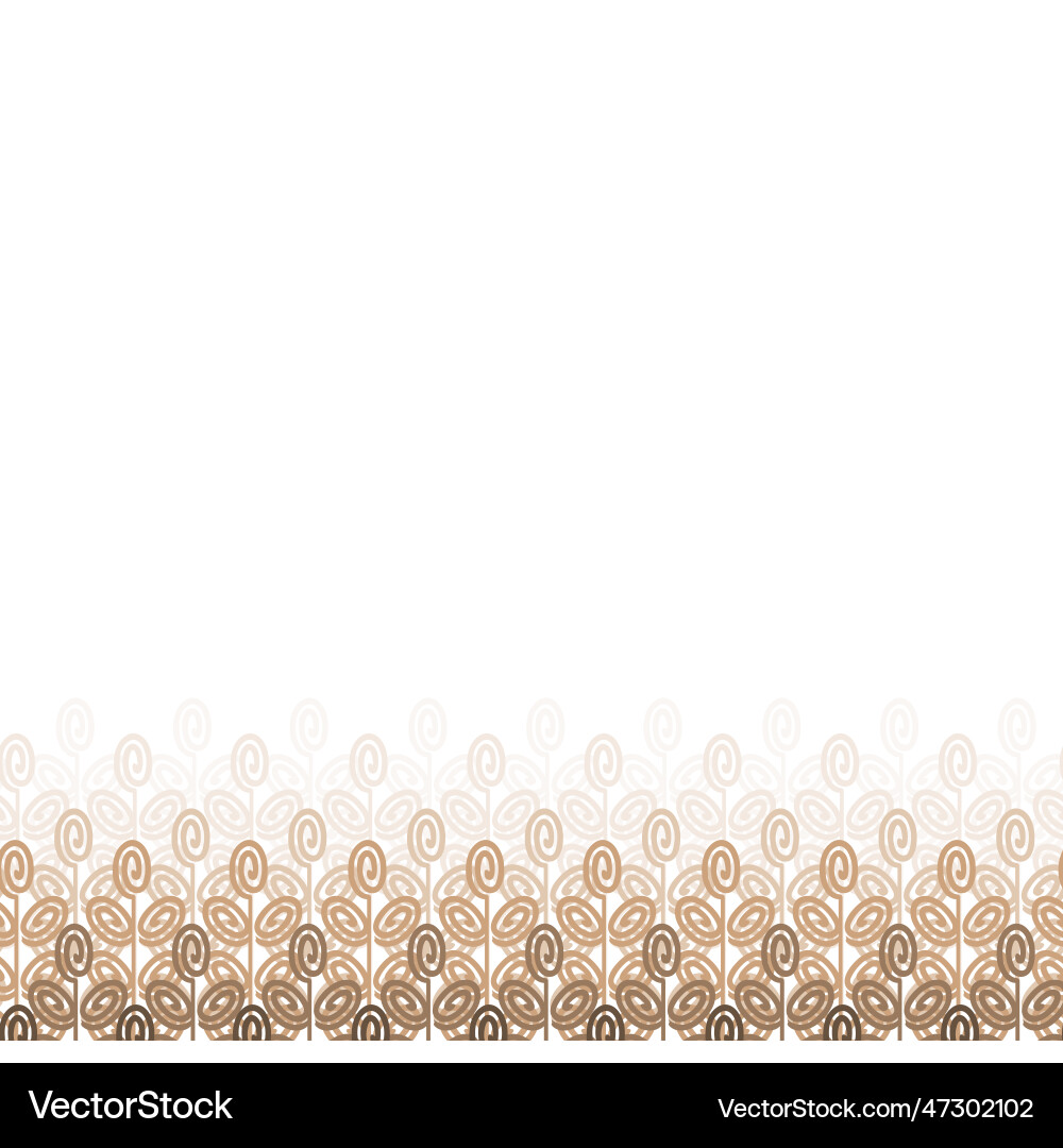 Wheat & Barley Background Royalty Free Vector Image