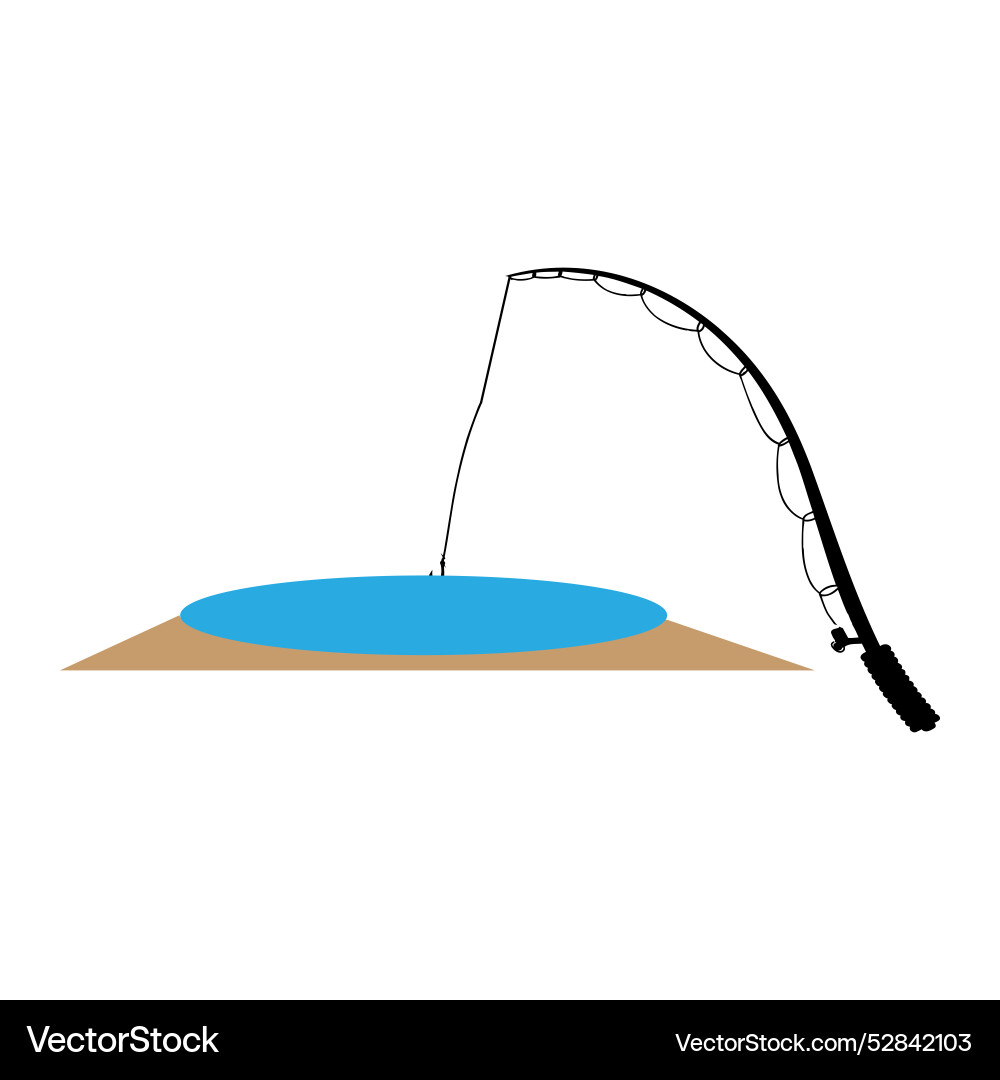 Fishing icon symbol Royalty Free Vector Image - VectorStock