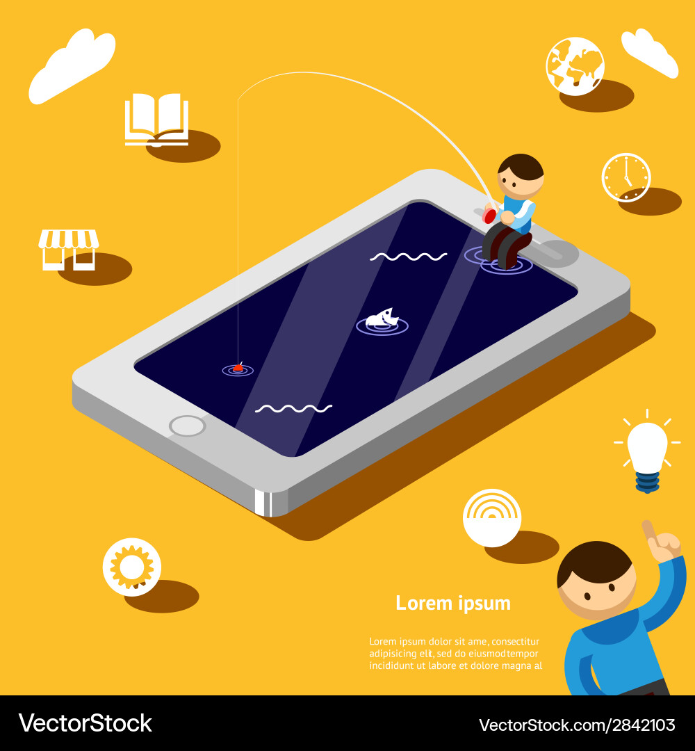 Web surfing Royalty Free Vector Image - VectorStock