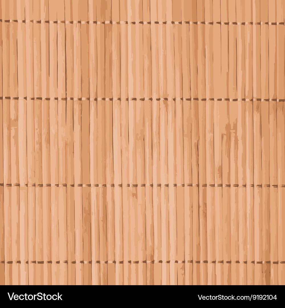 Bamboo Mat Texture Royalty Free Vector Image - VectorStock