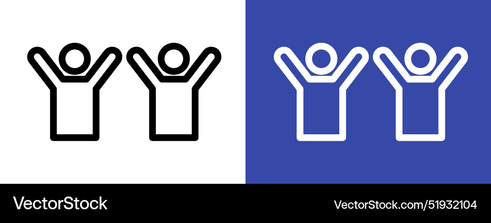 Celebration icon set art for joyful events Vector Image