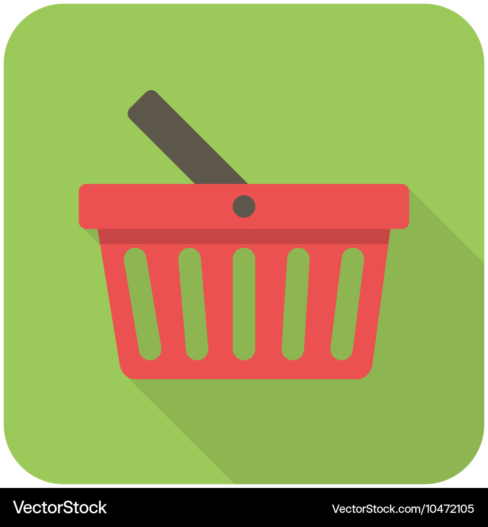 Basket icon Royalty Free Vector Image - VectorStock
