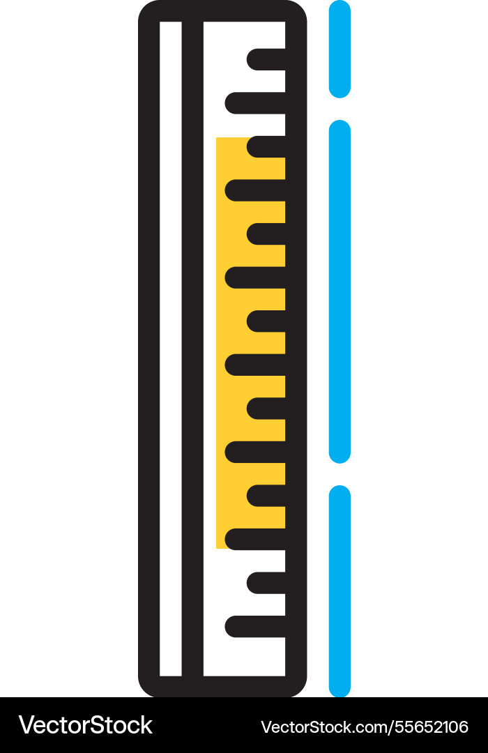 Ruler Royalty Free Vector Image - VectorStock