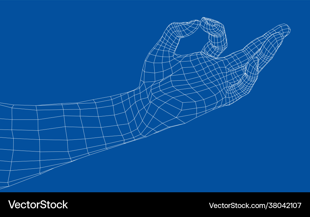 Hand ok sign Royalty Free Vector Image - VectorStock