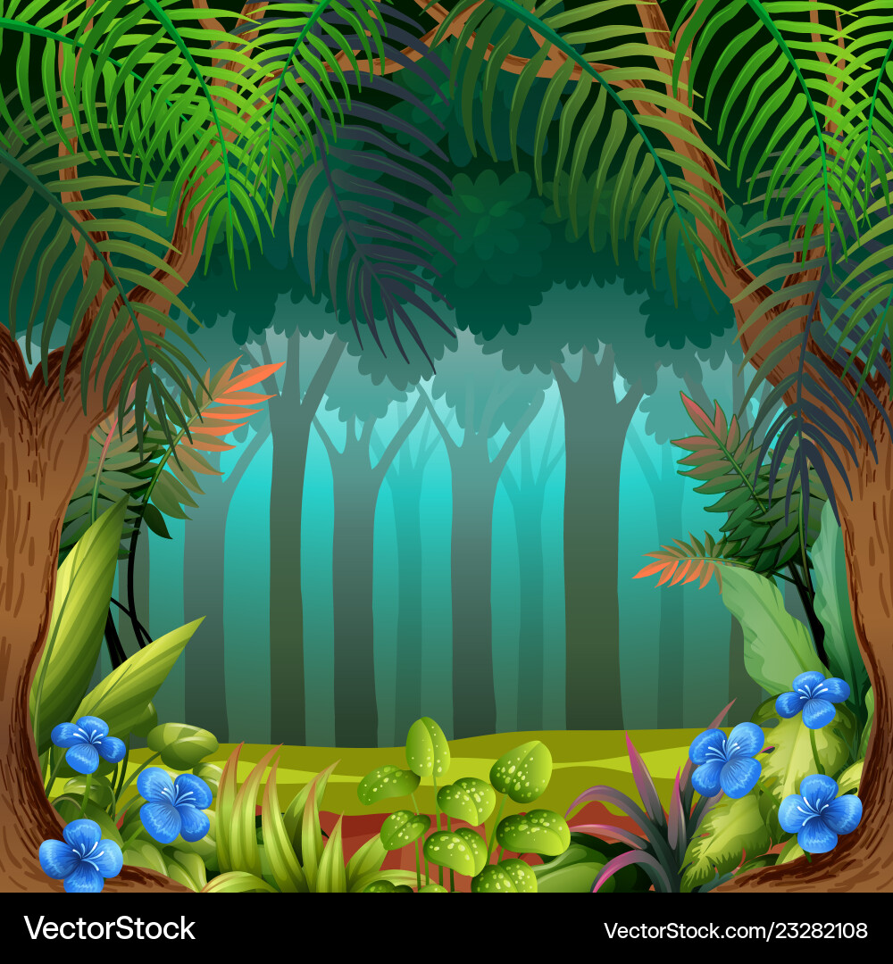 A nature theme template Royalty Free Vector Image