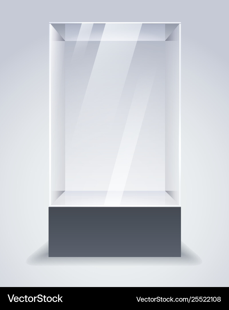 Glass Cabinet Showcase Vector Images (over 170)