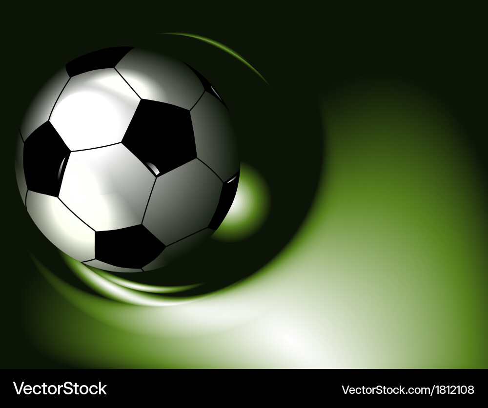 Football background Royalty Free Vector Image - VectorStock