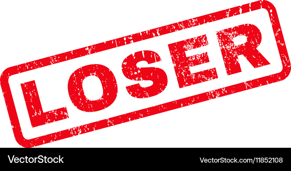 Loser rubber stamp Royalty Free Vector Image - VectorStock