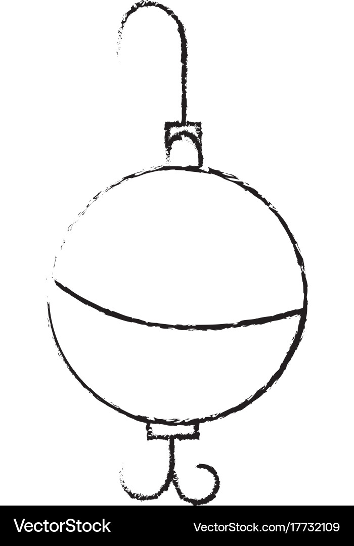 Figure spoons fish object to fishing recreation Vector Image