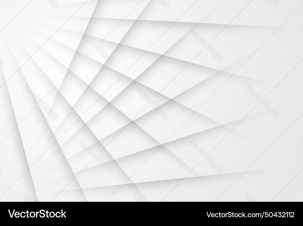 Abstract gradient white monochrome background Vector Image