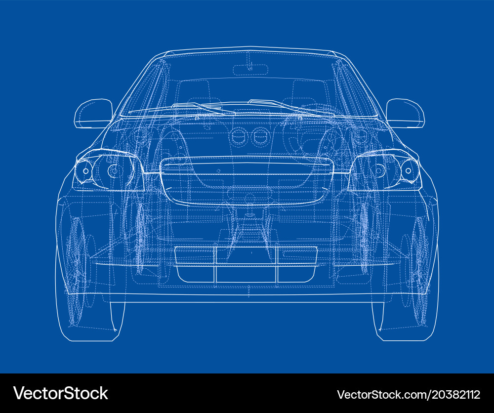 Concept car Royalty Free Vector Image - VectorStock