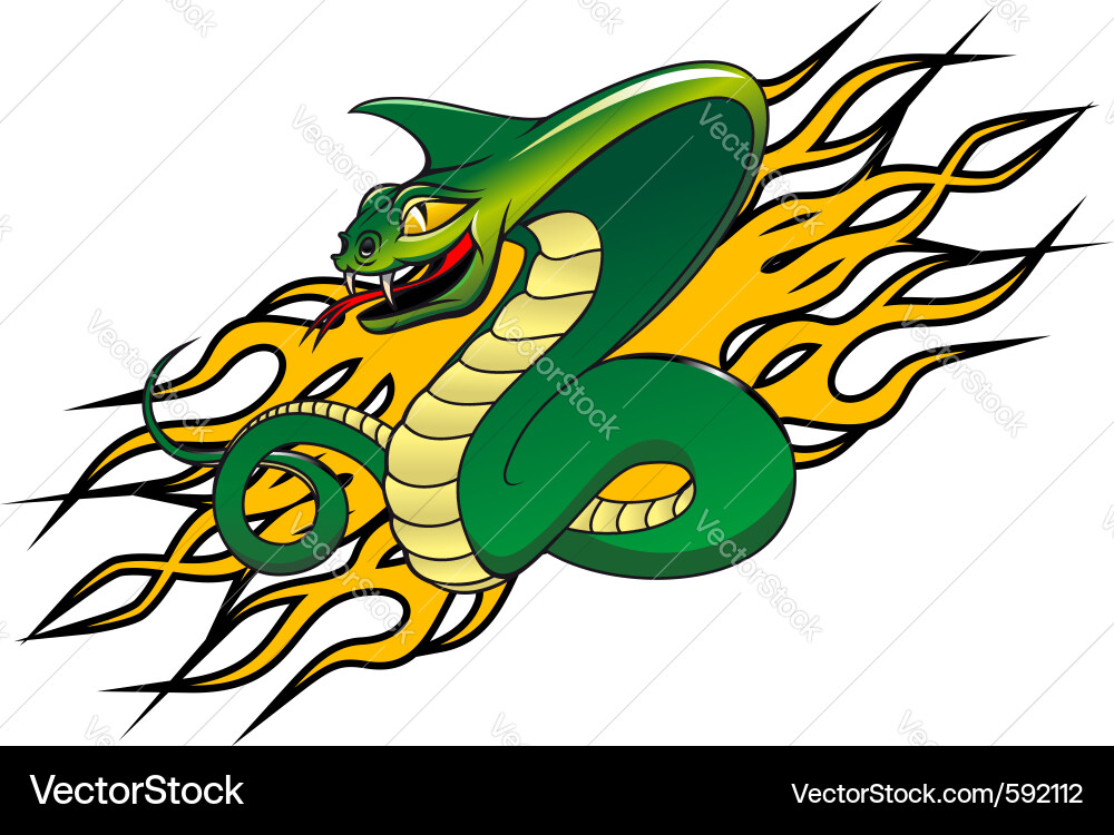 Snake cartoon Royalty Free Vector Image - VectorStock