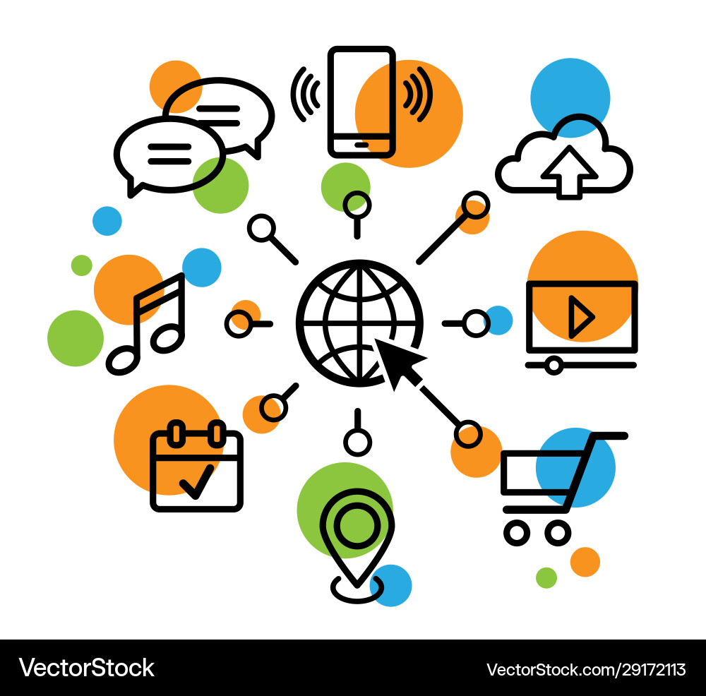 Internet Royalty Free Vector Image - VectorStock