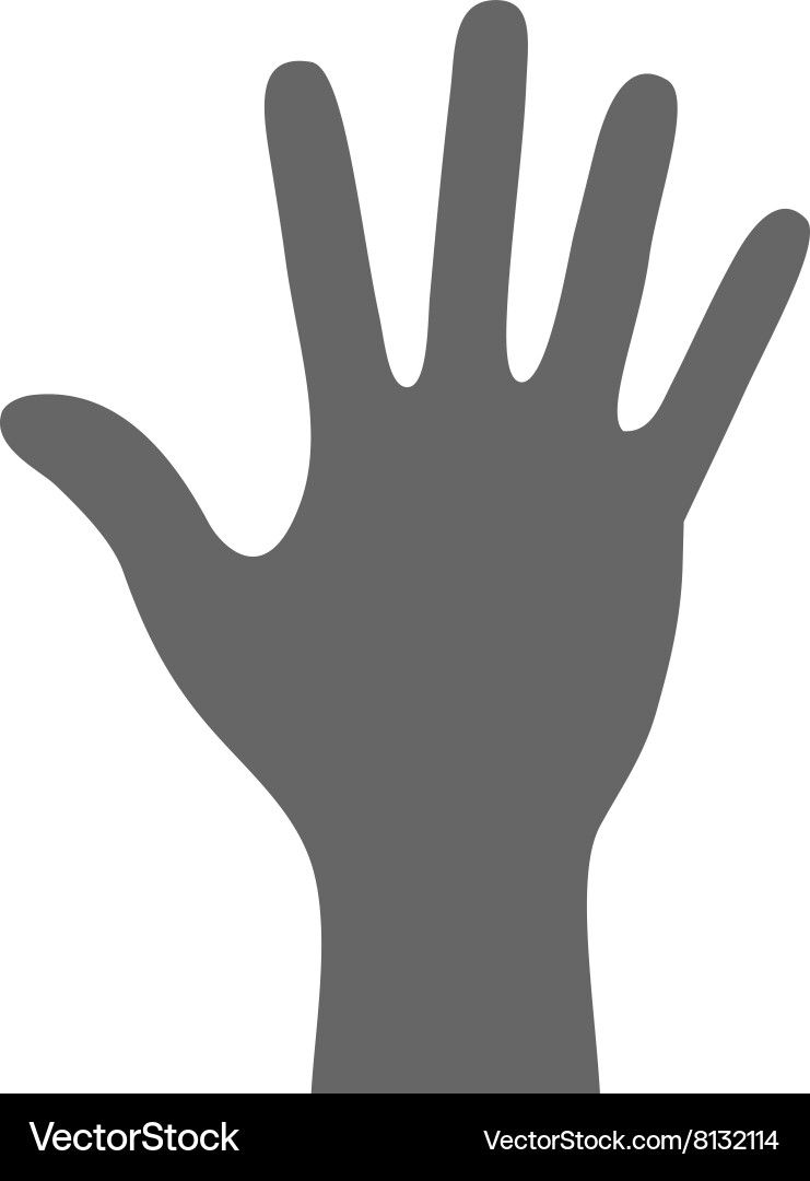 Hand Royalty Free Vector Image - VectorStock