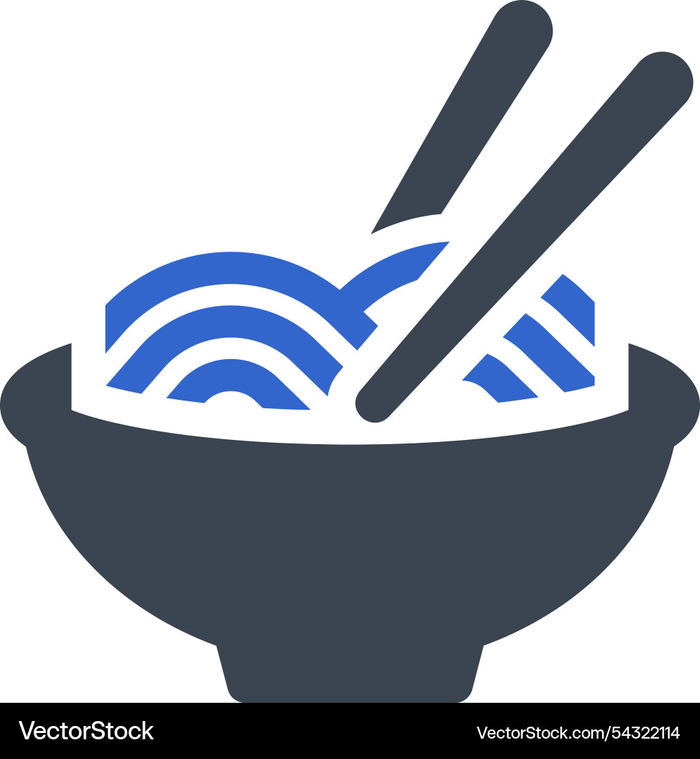 Noodles icon Royalty Free Vector Image - VectorStock