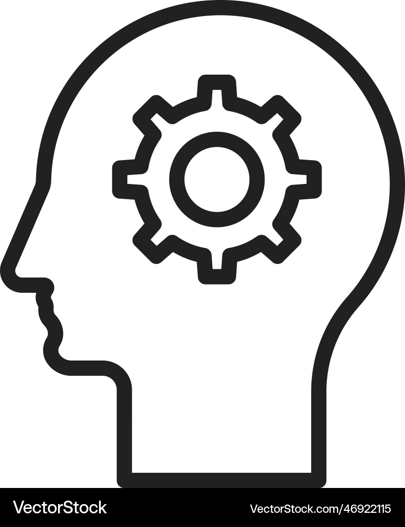 Logic icon image suitable for mobile apps Vector Image