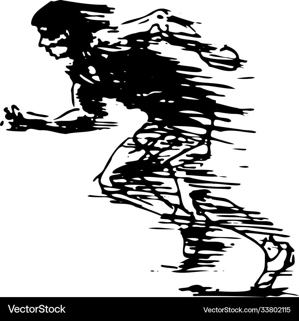 Runner Royalty Free Vector Image - VectorStock