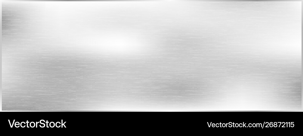 Silver Metal Texture Background Royalty Free Vector Image