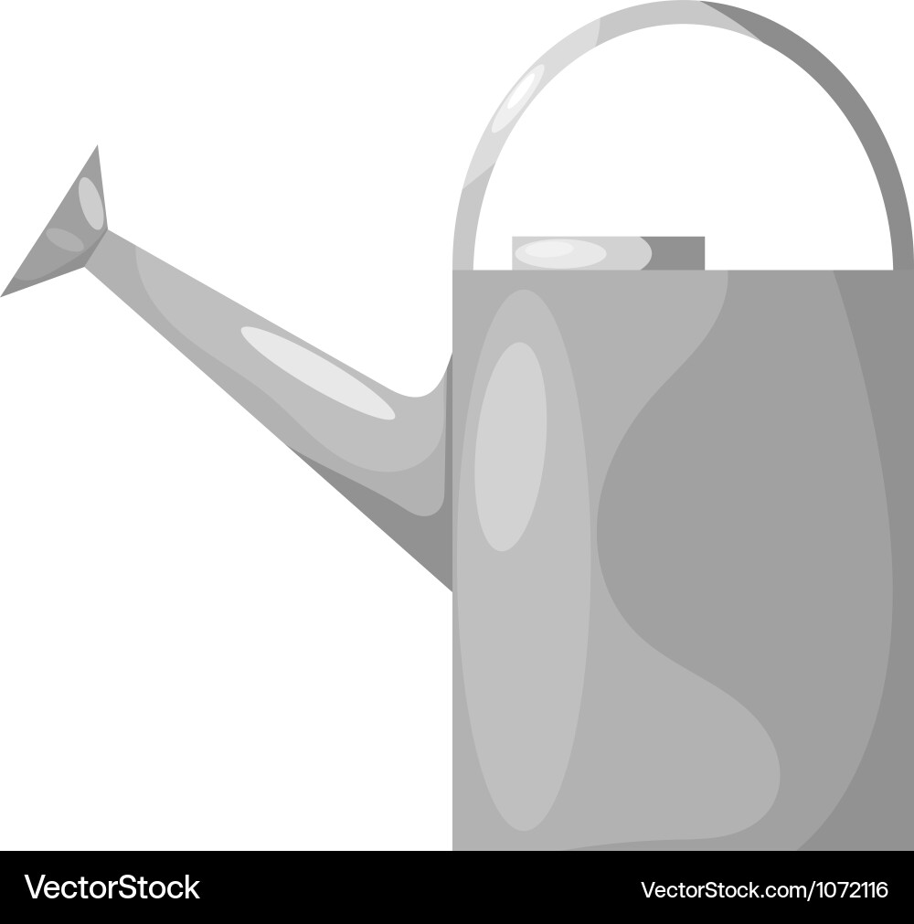 Cartoon Watering Can for Garden Royalty Free Vector Image