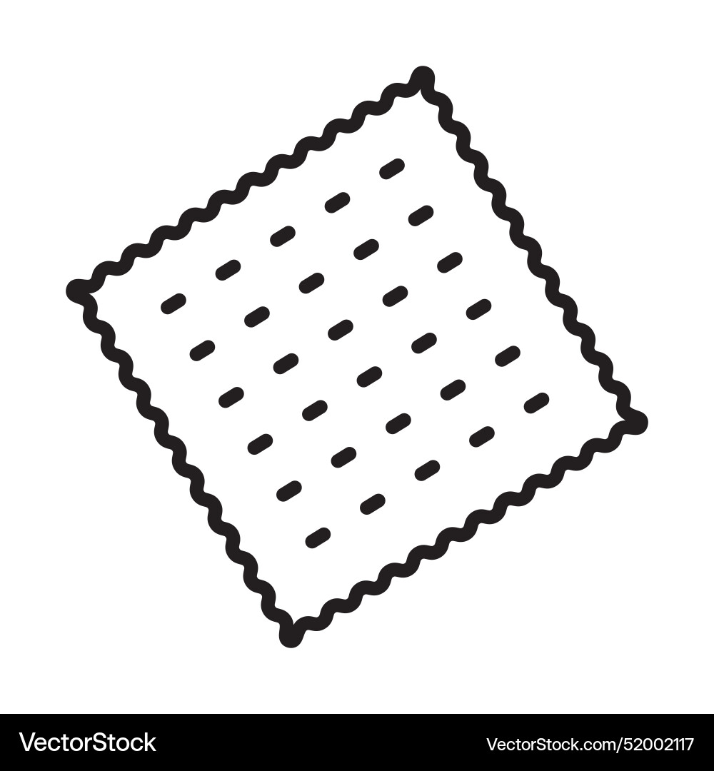 Party crackers icon for snack foods festive Vector Image