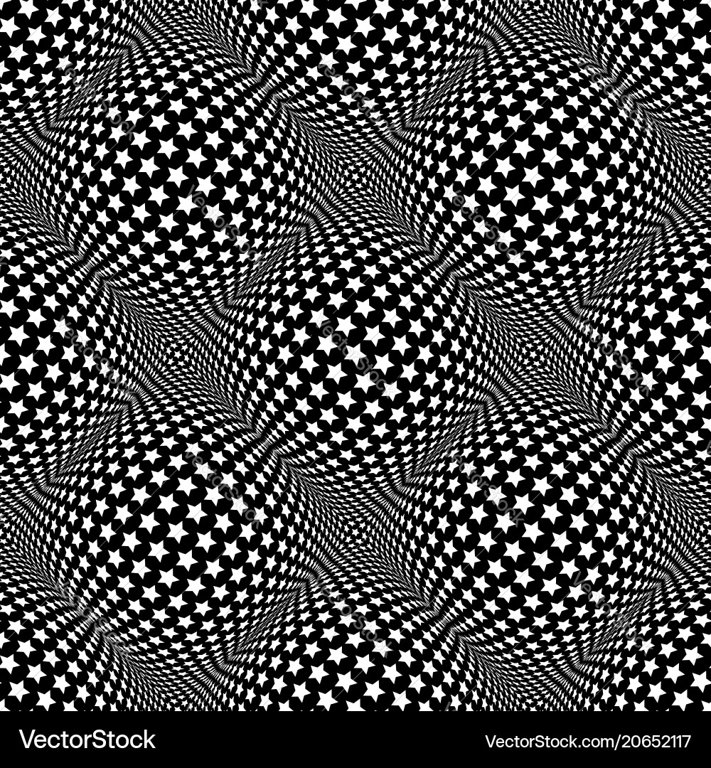 Seamless stars pattern Royalty Free Vector Image