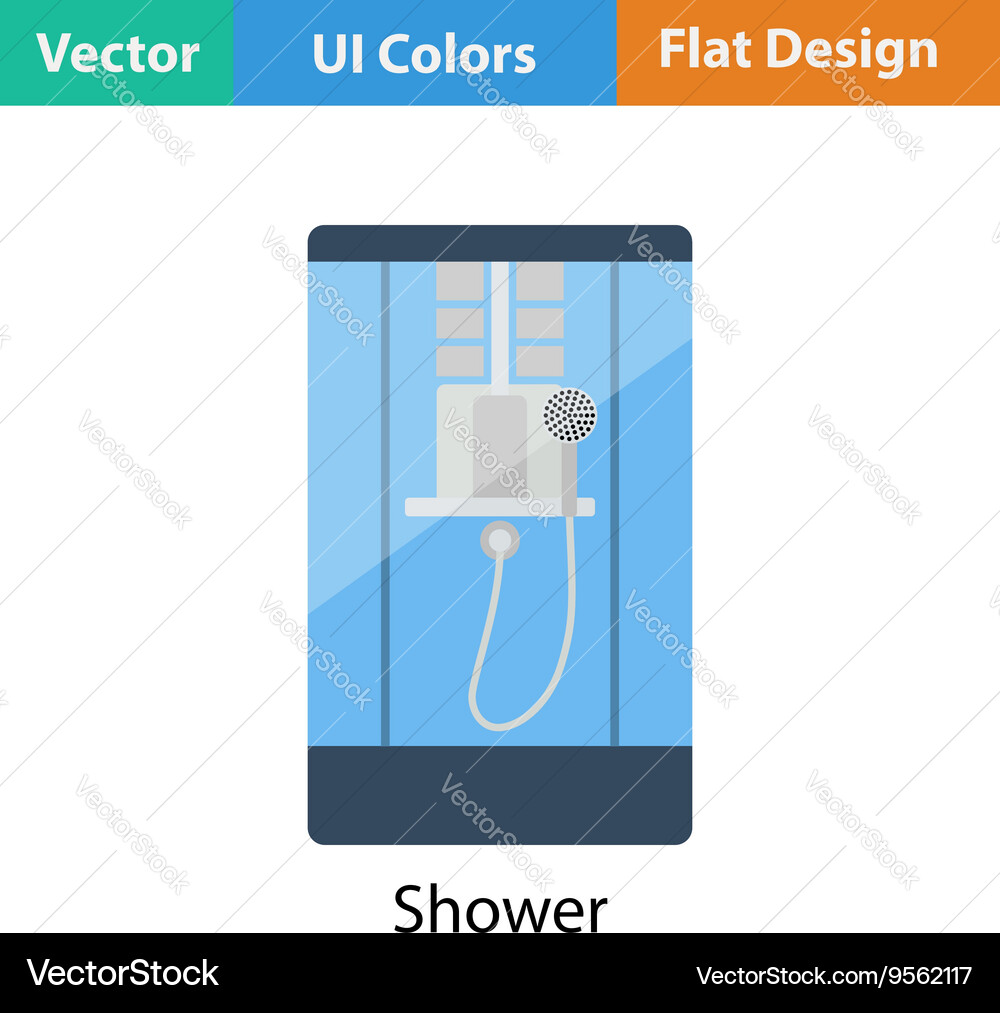 Shower icon Royalty Free Vector Image - VectorStock
