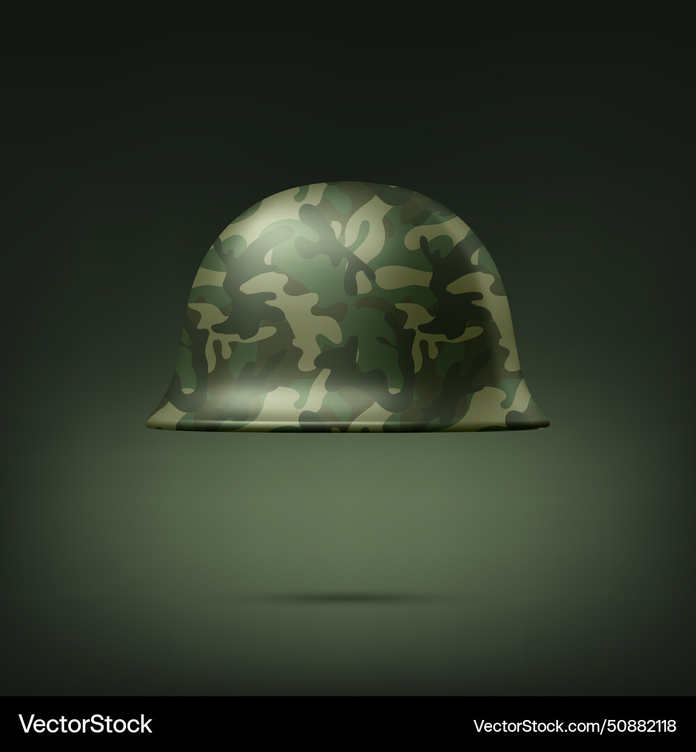 3d realistic green military soldier Royalty Free Vector