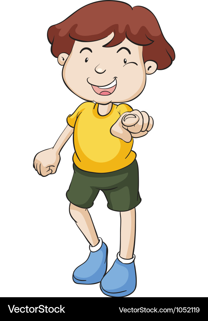 A boy Royalty Free Vector Image - VectorStock