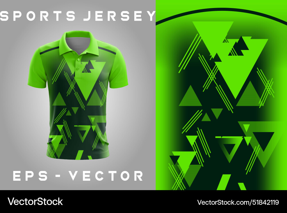 Sports jersey and background design Royalty Free Vector