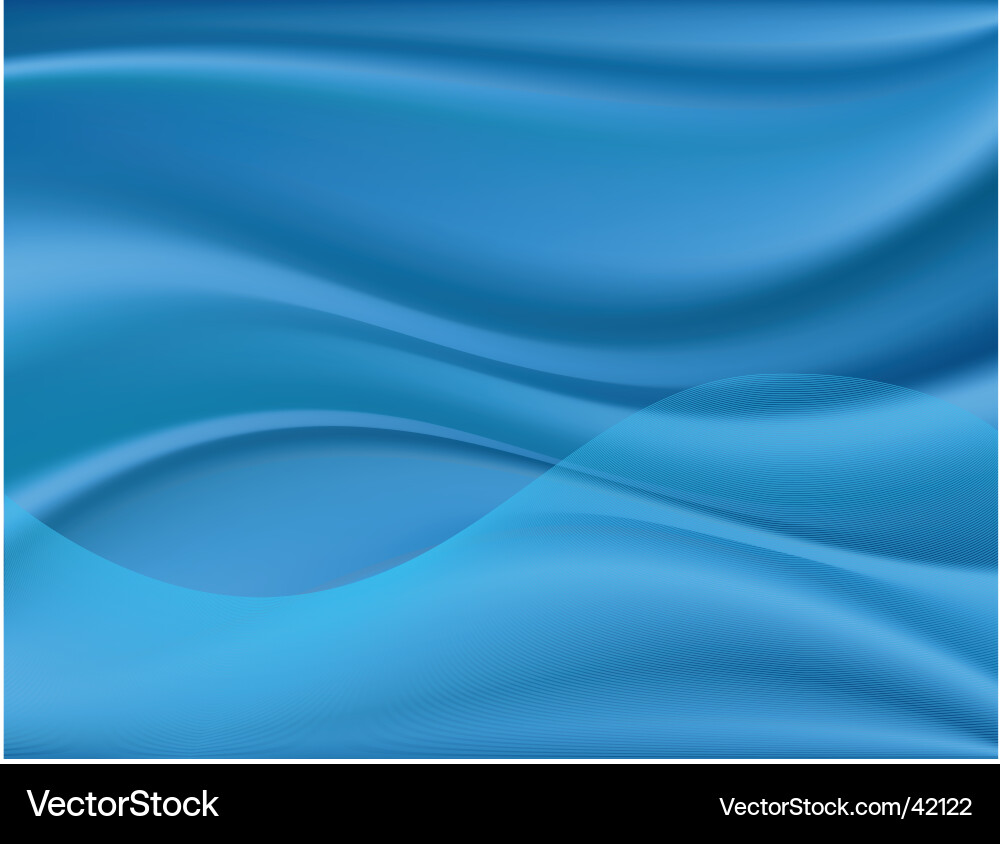 Abstract Liquid Blue Background Royalty Free Vector Image