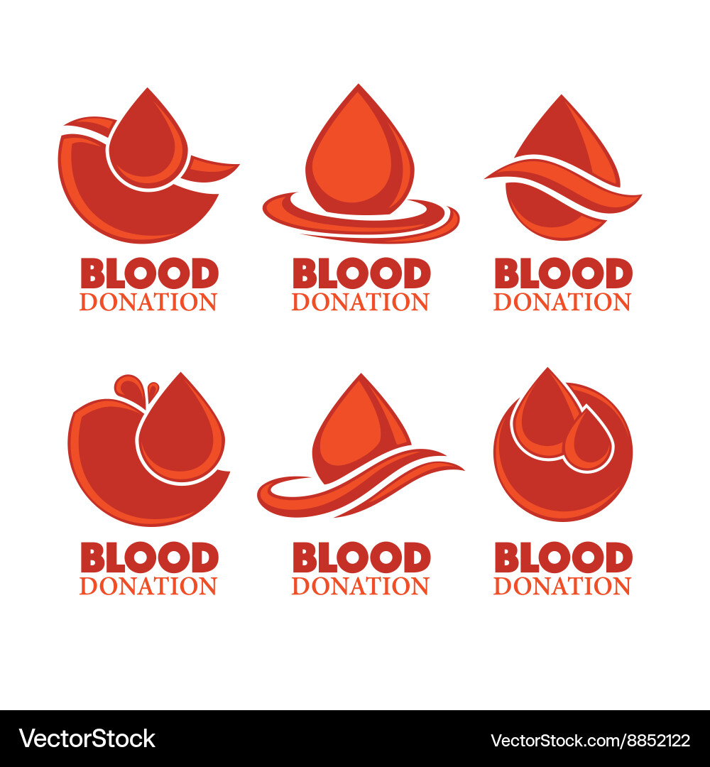 Blood donation Royalty Free Vector Image - VectorStock