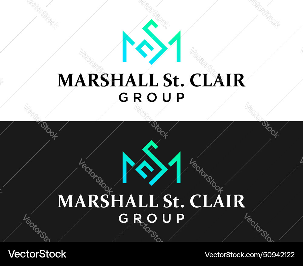 Msc logo Royalty Free Vector Image - VectorStock