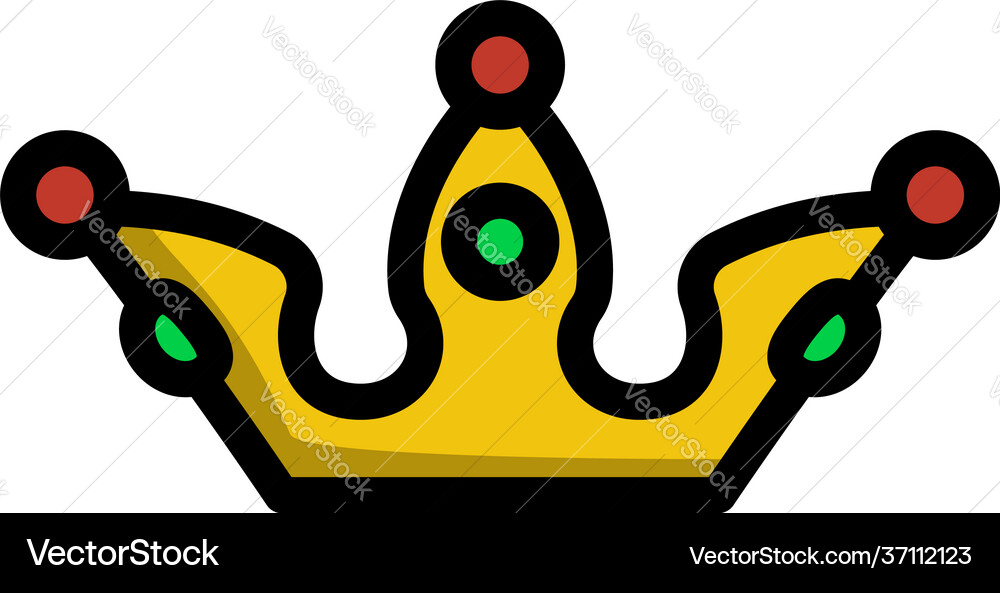 Party crown icon Royalty Free Vector Image - VectorStock