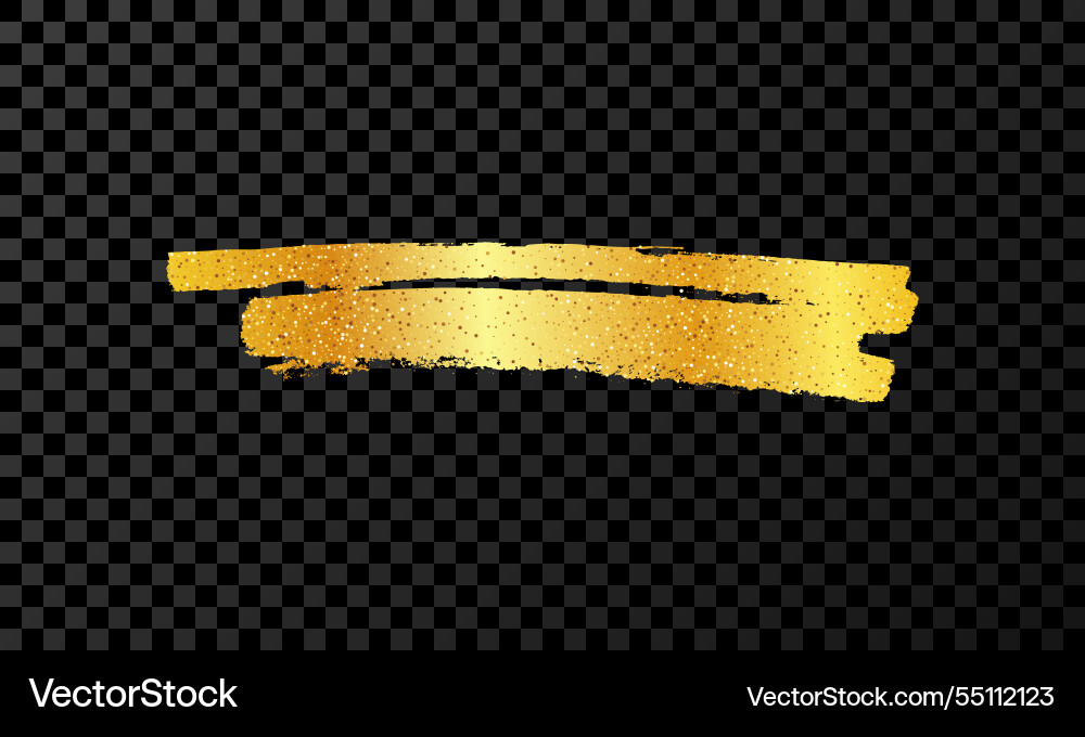 Scribble with a gold marker Royalty Free Vector Image