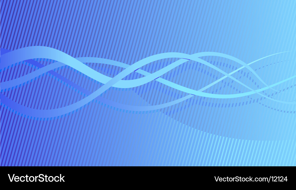 Abstract blue horizontal wallpaper Royalty Free Vector Image