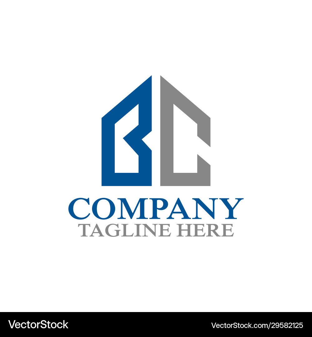 CB Real Estate Logo Royalty Free Vector Image - VectorStock