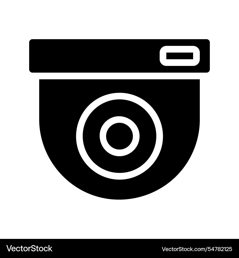 Cctv camera icon concept of security surveillance Vector Image
