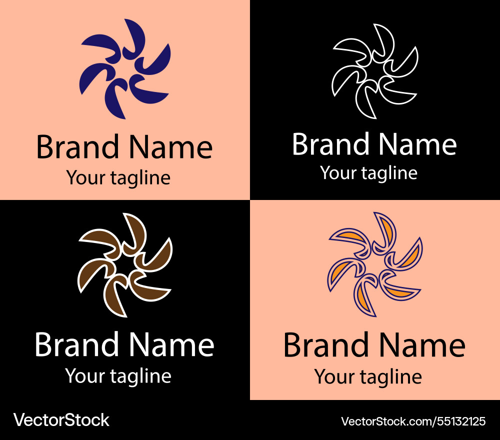 Operative usable logo design Royalty Free Vector Image