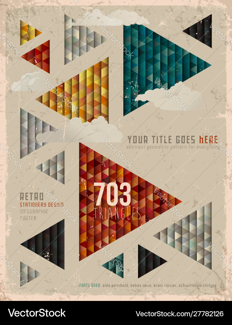 Retro poster Royalty Free Vector Image - VectorStock