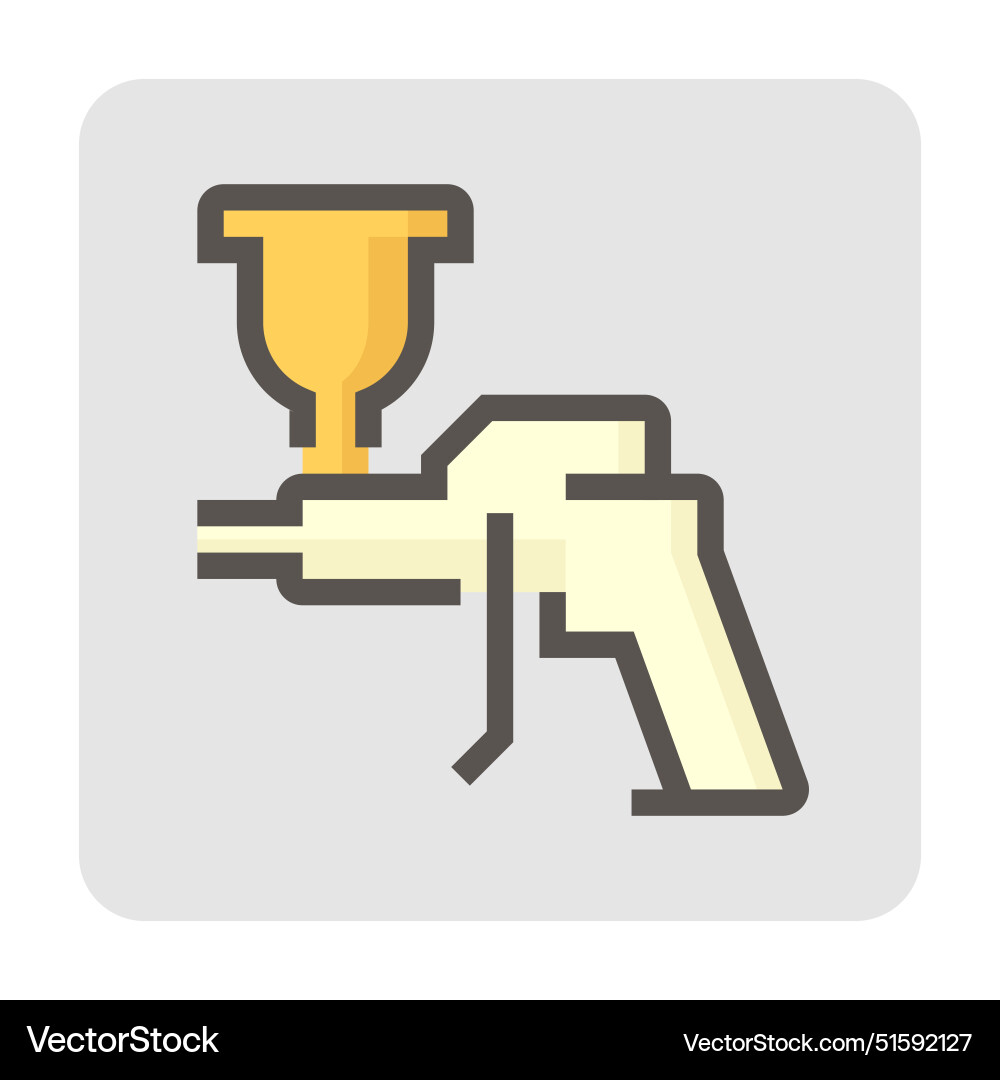 Car paint and repair service tool icon design Vector Image