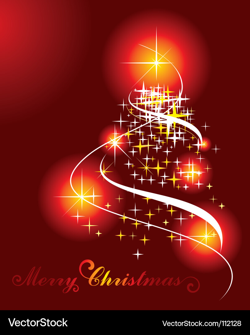Christmas tree Royalty Free Vector Image - VectorStock
