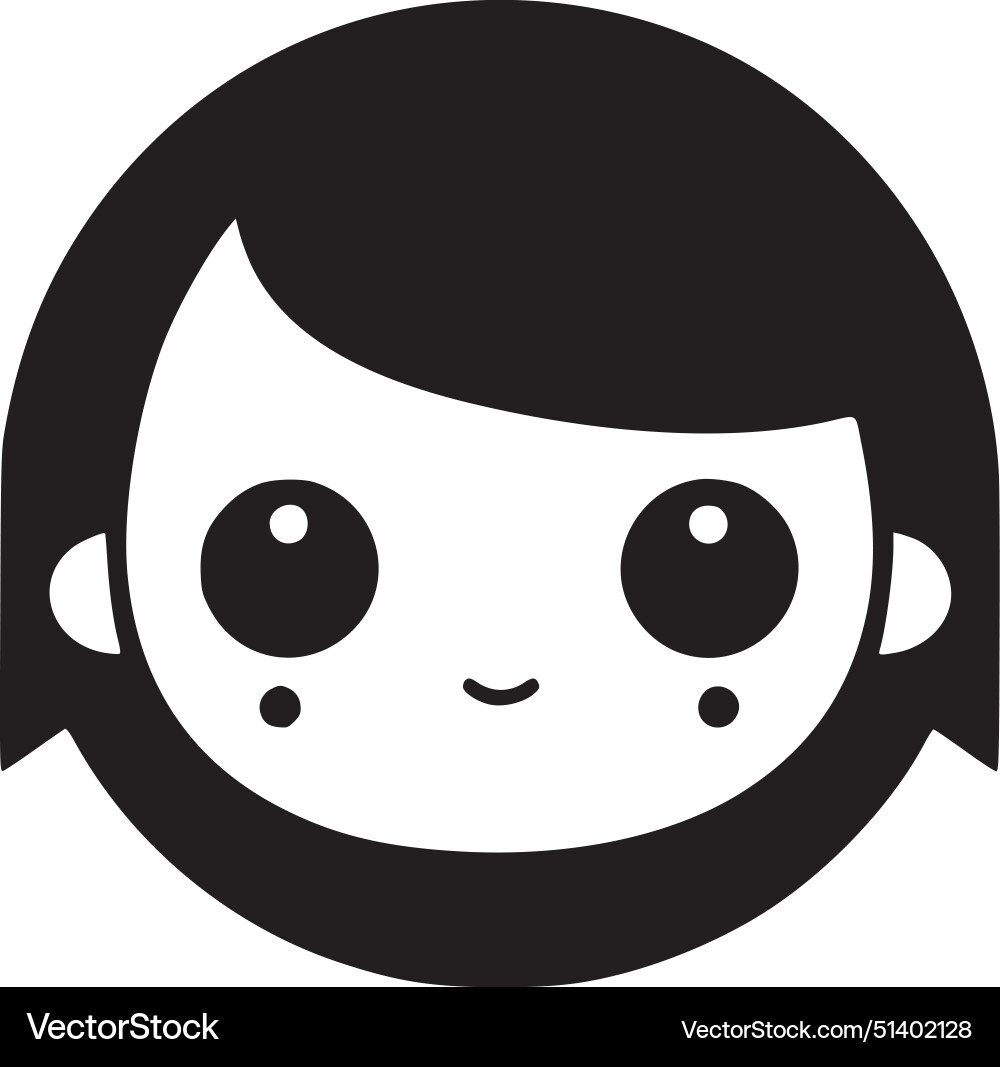 Kids - black and white Royalty Free Vector Image
