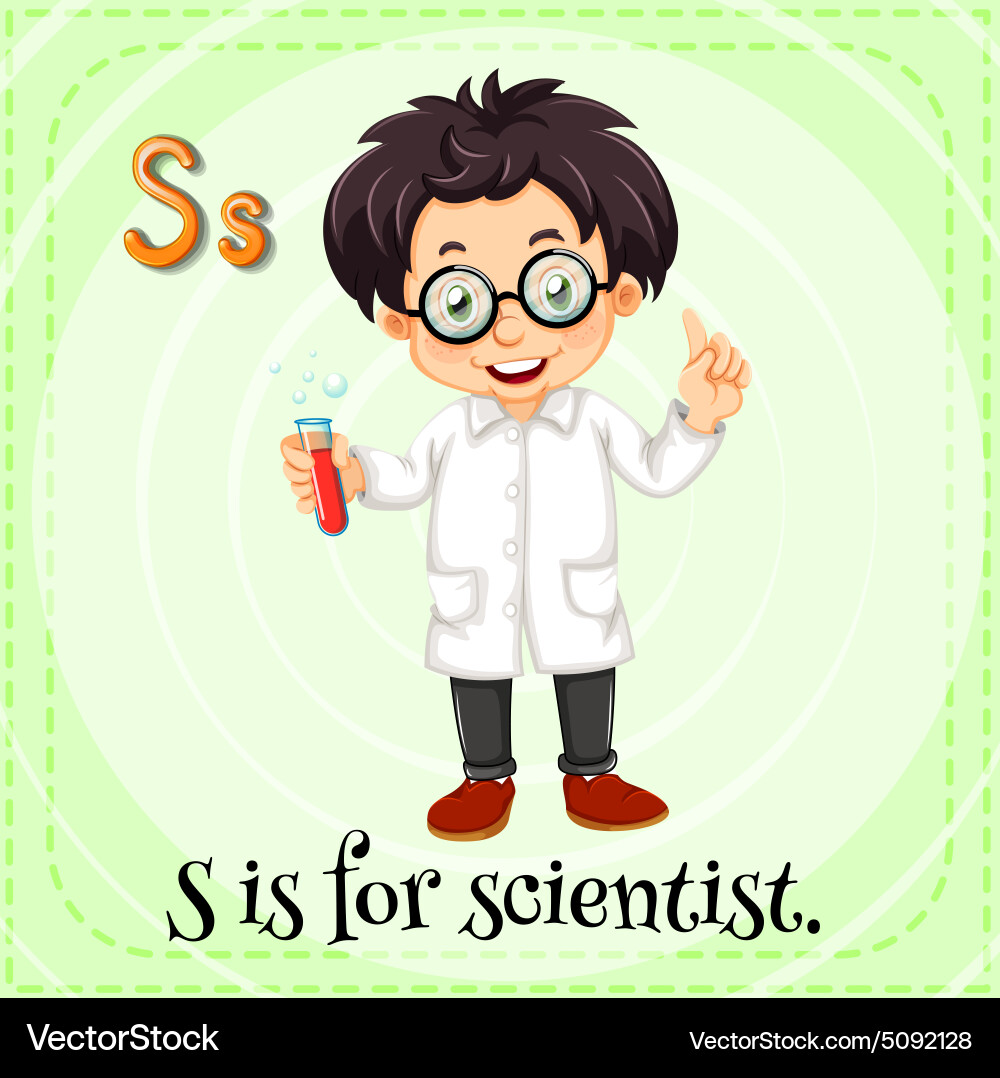 Scientist Royalty Free Vector Image - VectorStock