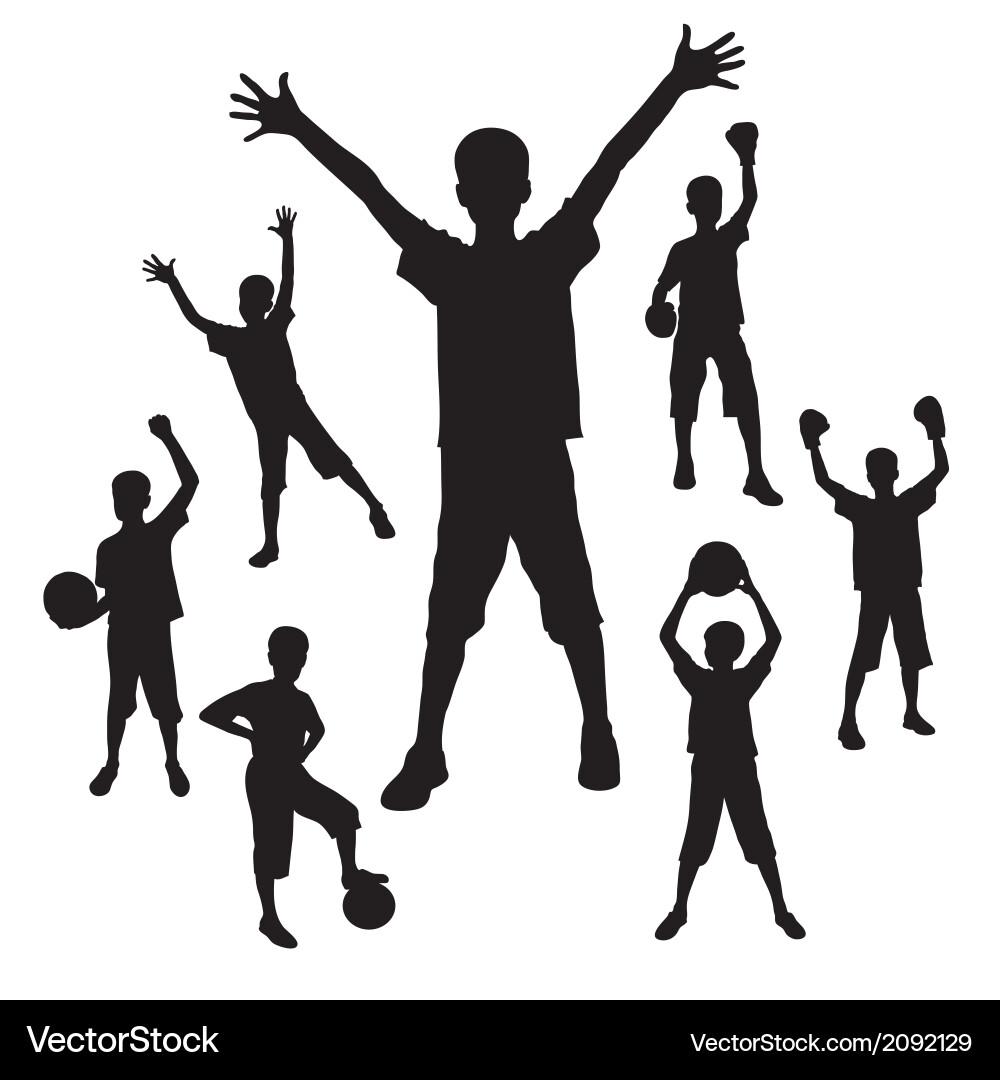 Happy boy Royalty Free Vector Image - VectorStock