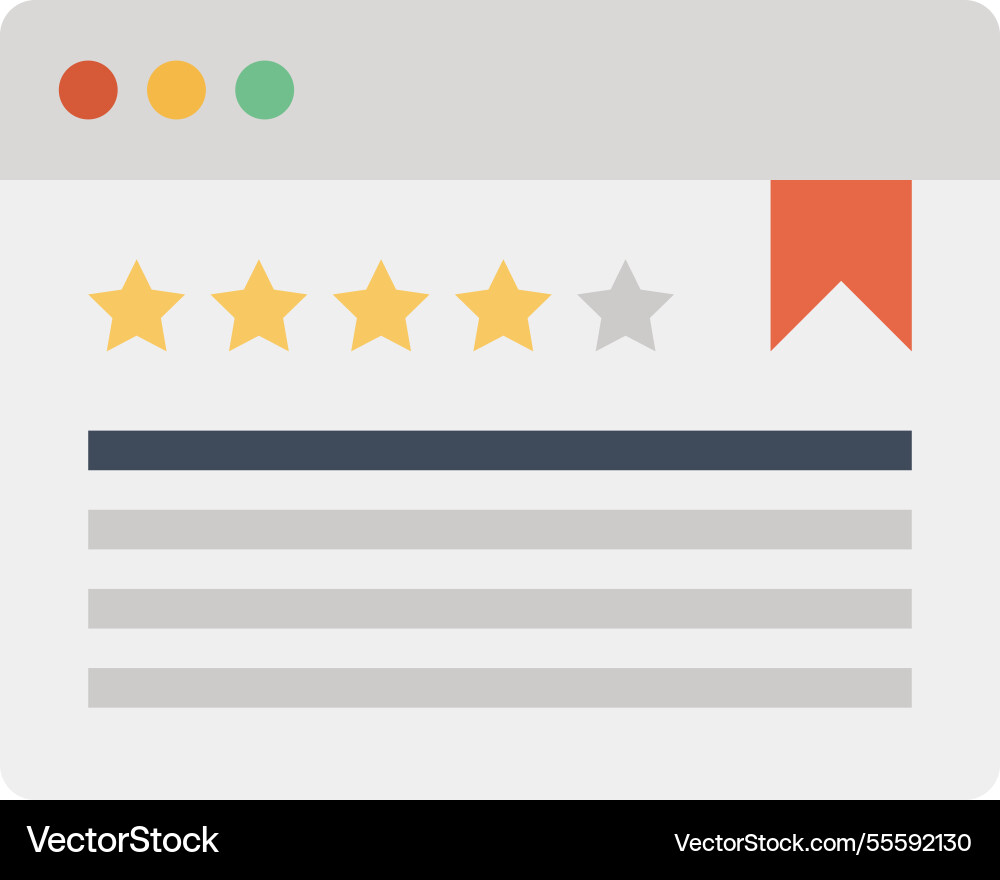 Page ranking Royalty Free Vector Image - VectorStock