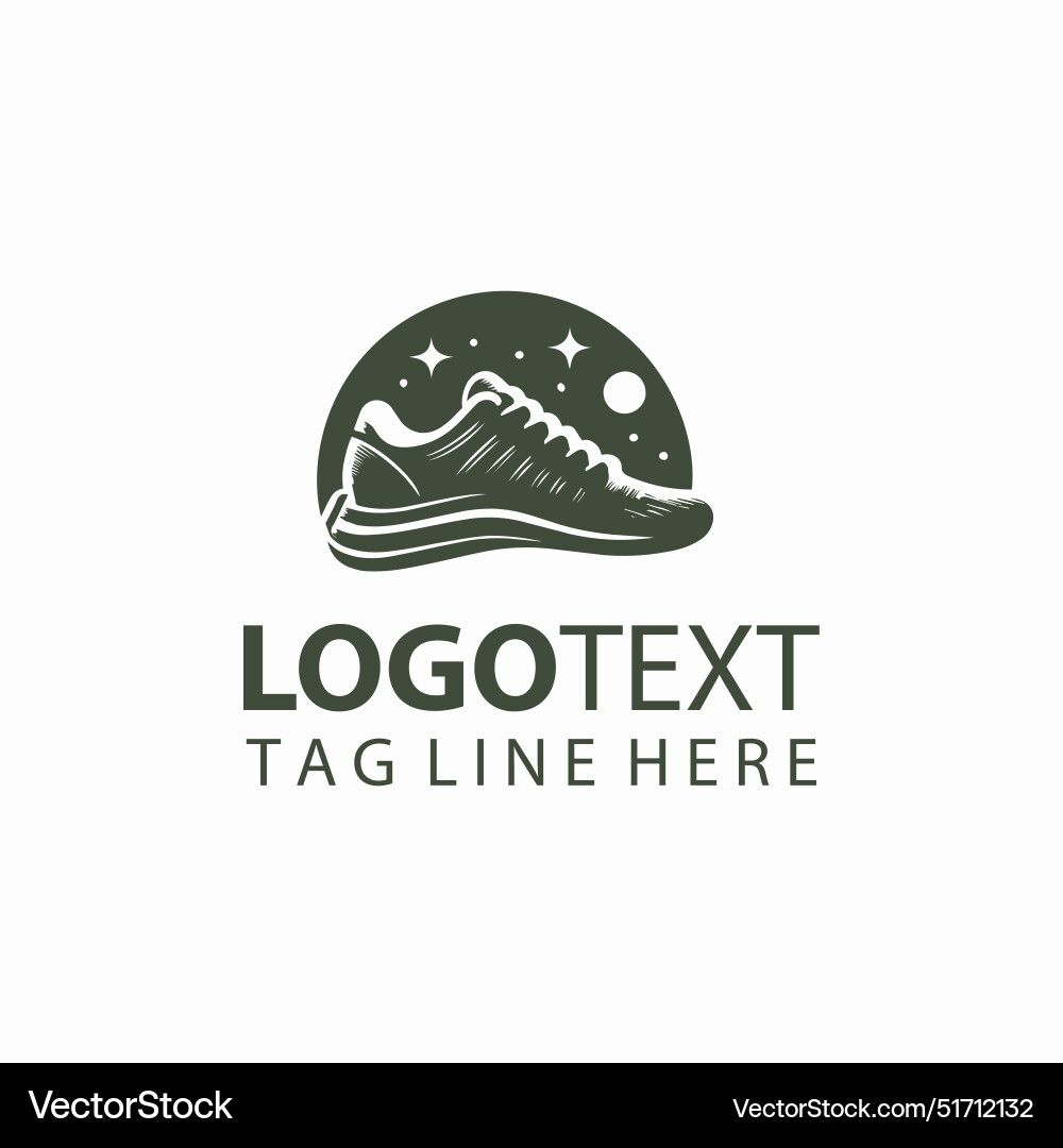 Sneaker logo Royalty Free Vector Image - VectorStock