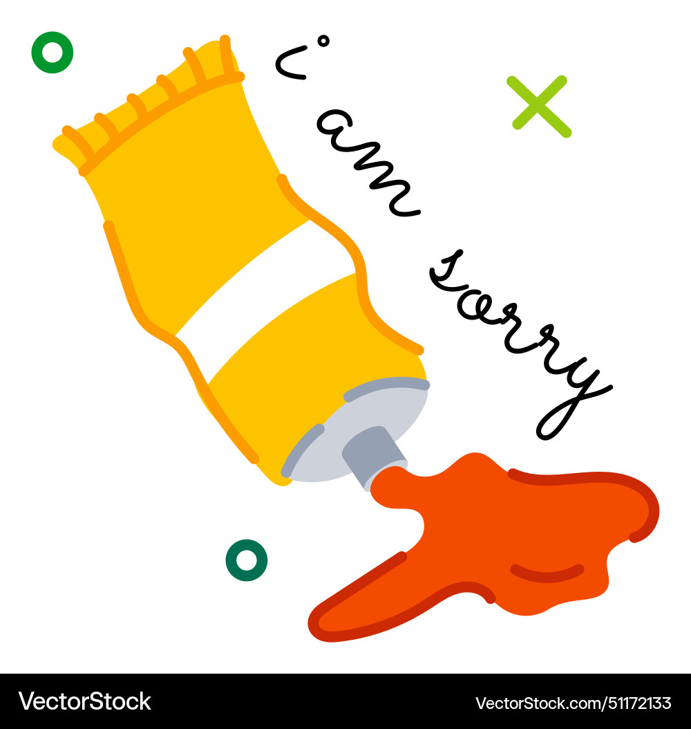 Paint spill Royalty Free Vector Image - VectorStock