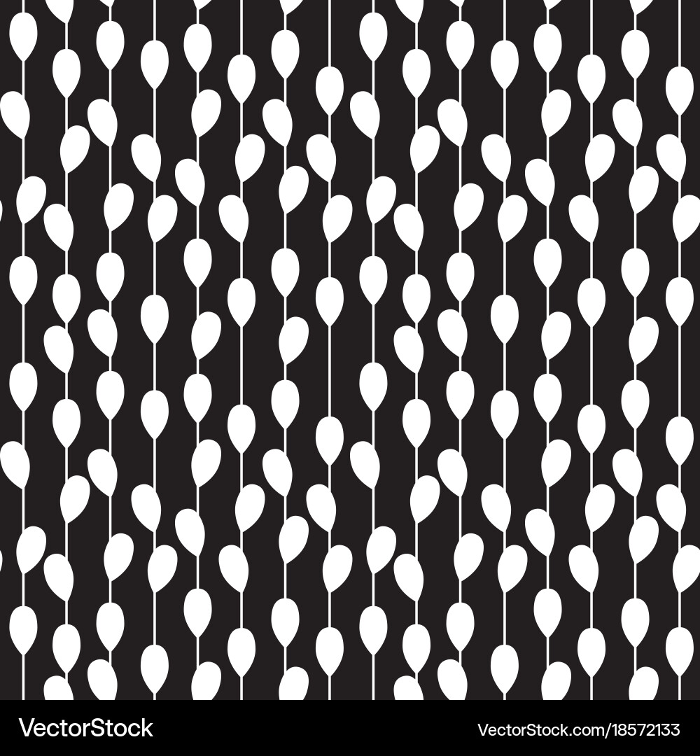 Tear drop seamless pattern Royalty Free Vector Image