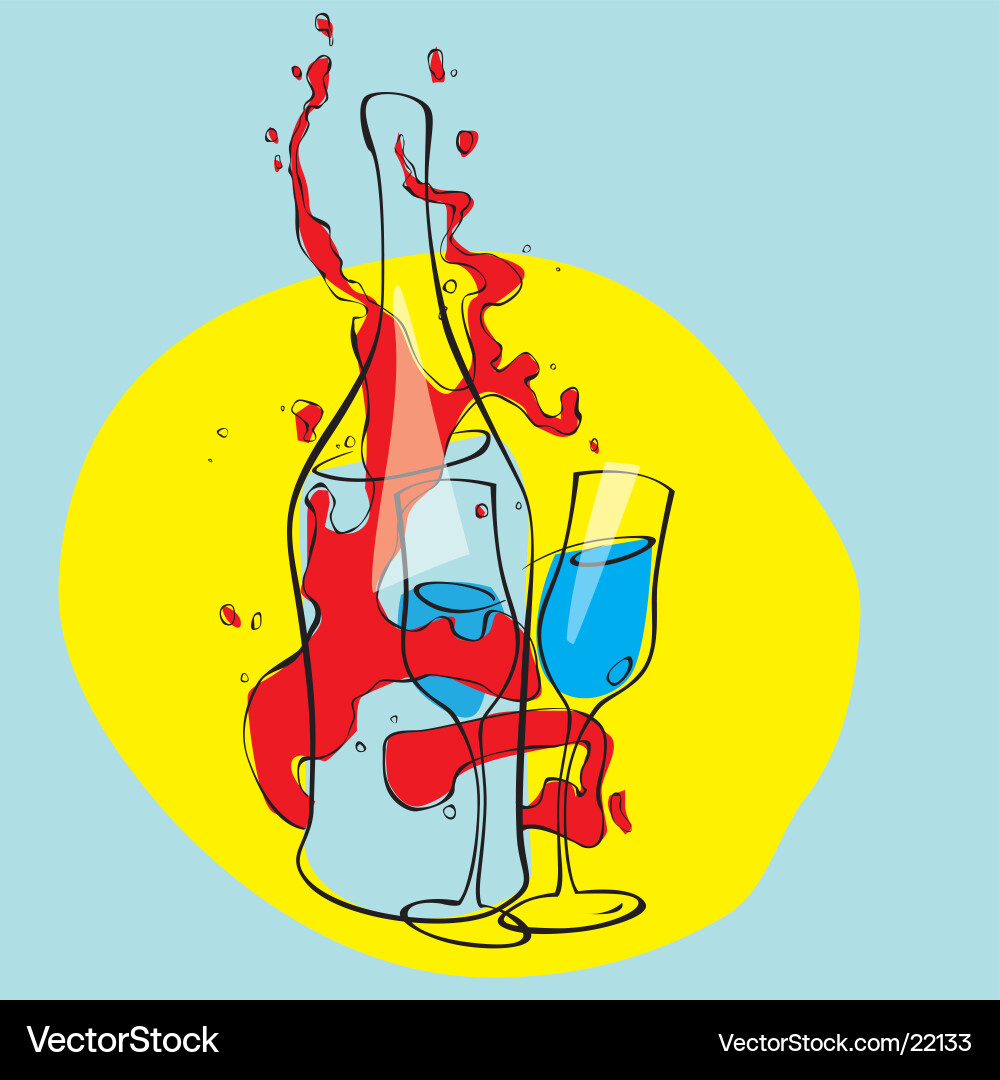 Wine Royalty Free Vector Image - VectorStock