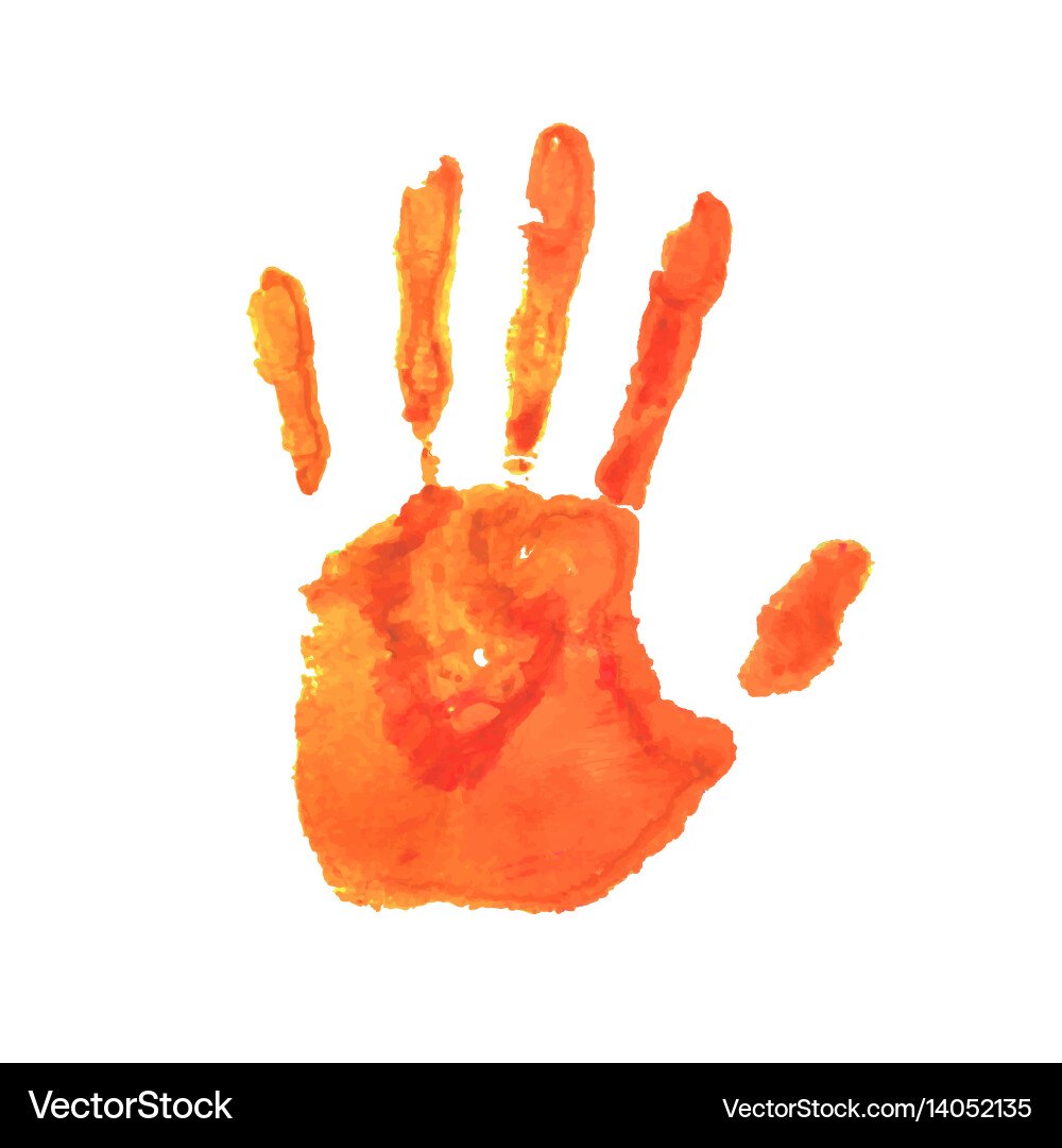 Art hand paint Royalty Free Vector Image - VectorStock
